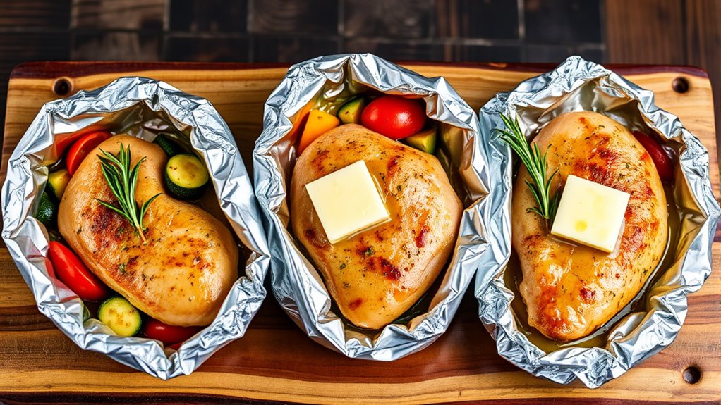 15 Chicken Breast Recipes In Foil Packets - Tasteful Twists