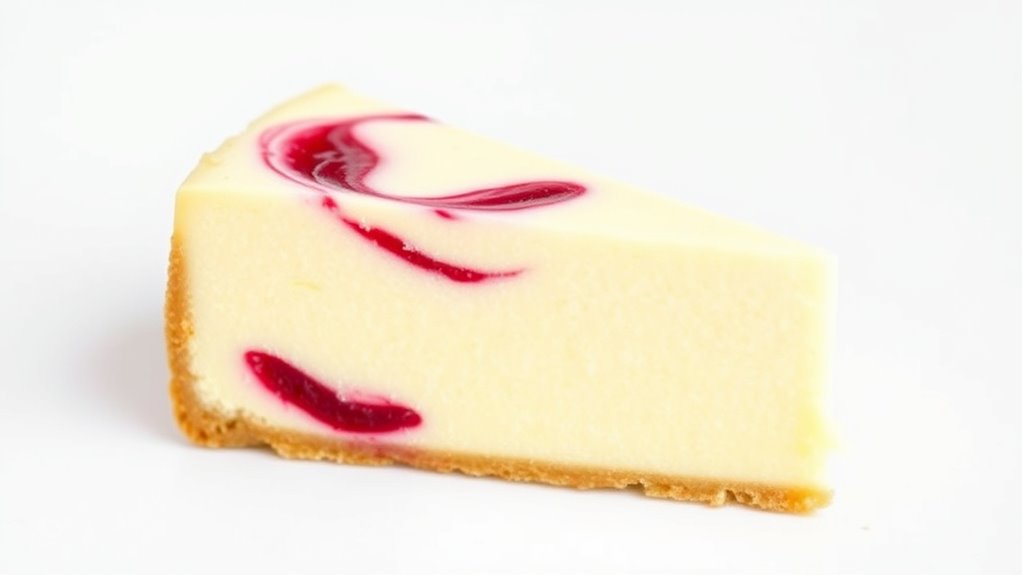 Lemon Raspberry Swirl Cheesecake Recipe - Tasteful Twists