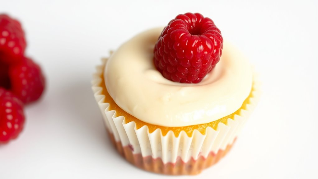 Luscious Raspberry Cheesecake Cupcakes Recipe - Tasteful Twists