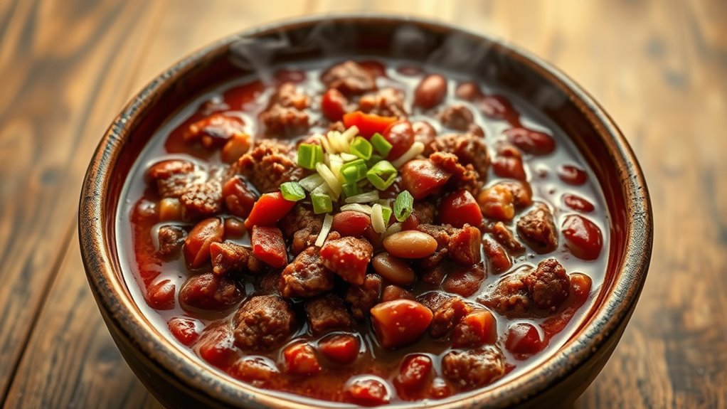 Easy Slow Cooker Chili Recipe - Tasteful Twists